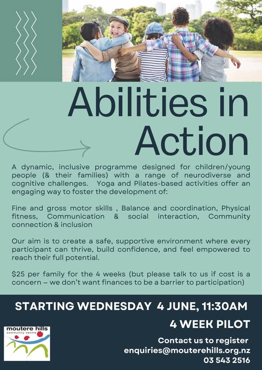 Abilities in Action - Moutere Hills Community Centre